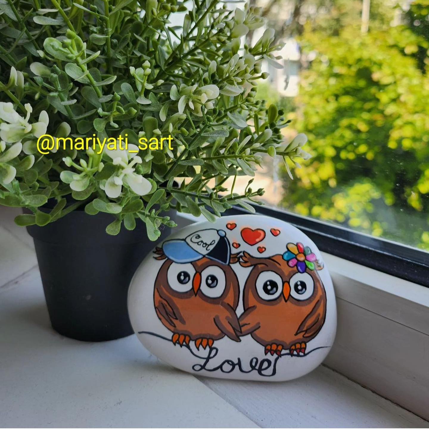 Stap voor stap Uiltje – TheHappyStone